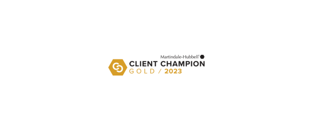 Patrick J. Boyd has received the 2023 Client Champion – Gold ...